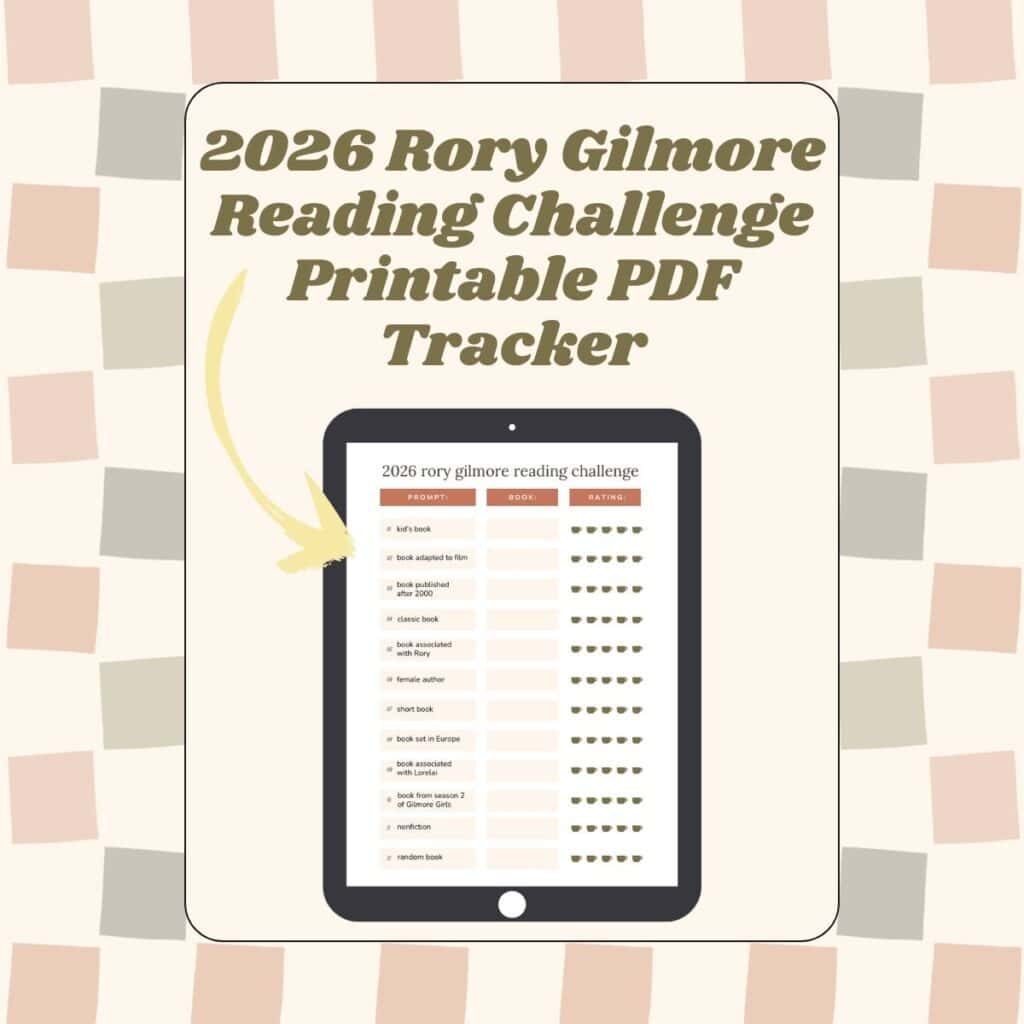 2026 Rory Gilmore Reading Challenge (+ Printable PDF Checklist)